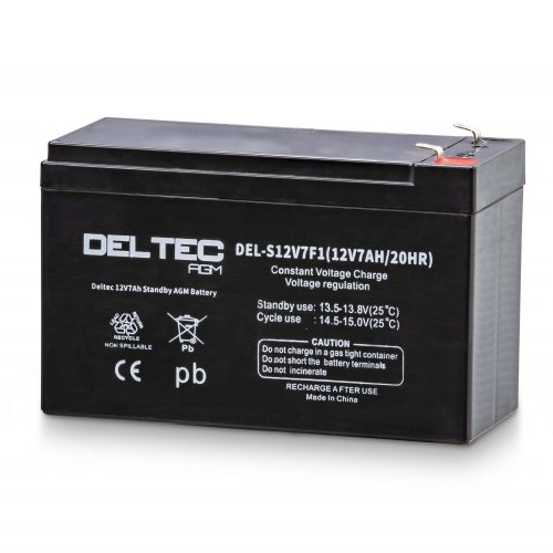 Deltec 12V 9AH Standby AGM Battery | Springers Solar